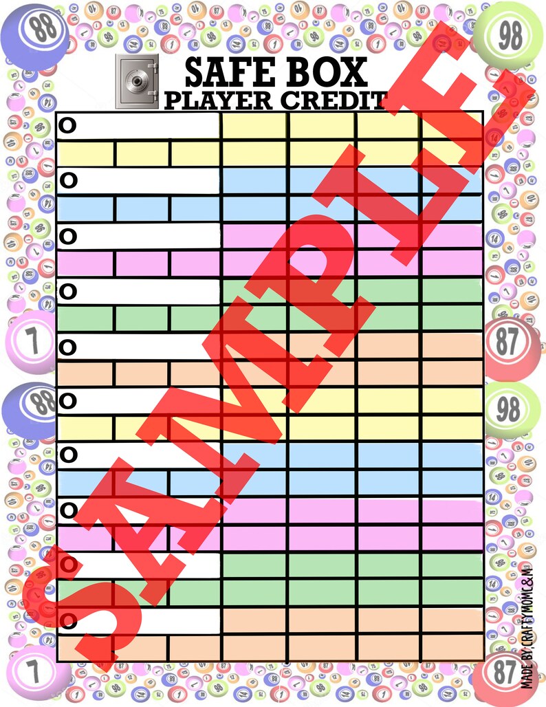 Pull-tab Bundle PRINTABLE Sheets - Etsy