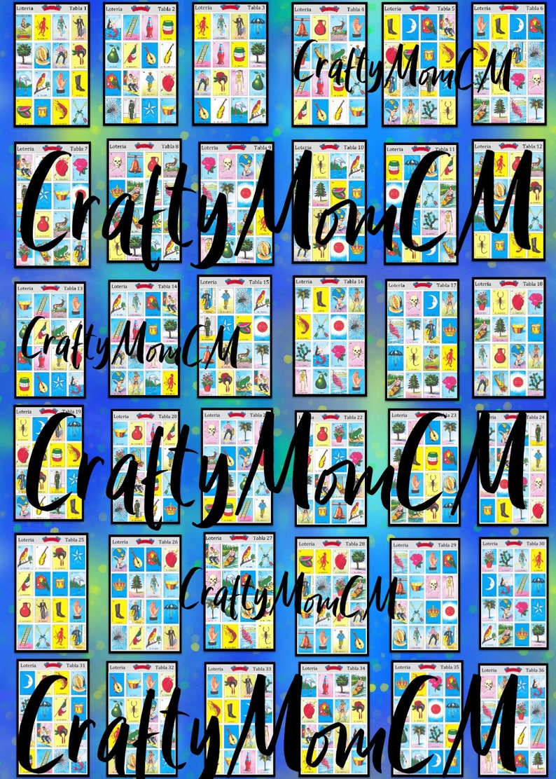 Loteria Bundle 49/42/36 Original Cards - Etsy
