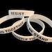 Black Lives Matter Wristband | No Justice No Peace, We Stand Together ...