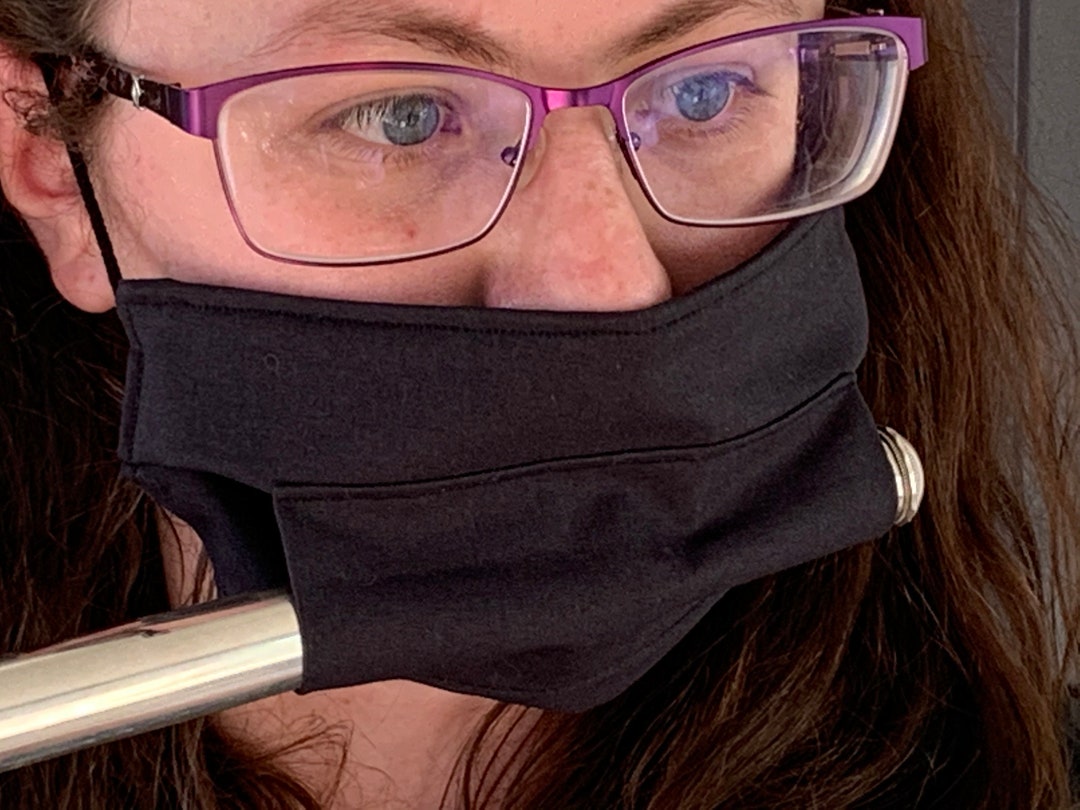 Custom Slot Instrument Face Masks Flute, Piccolo Custom to Your Needs ...