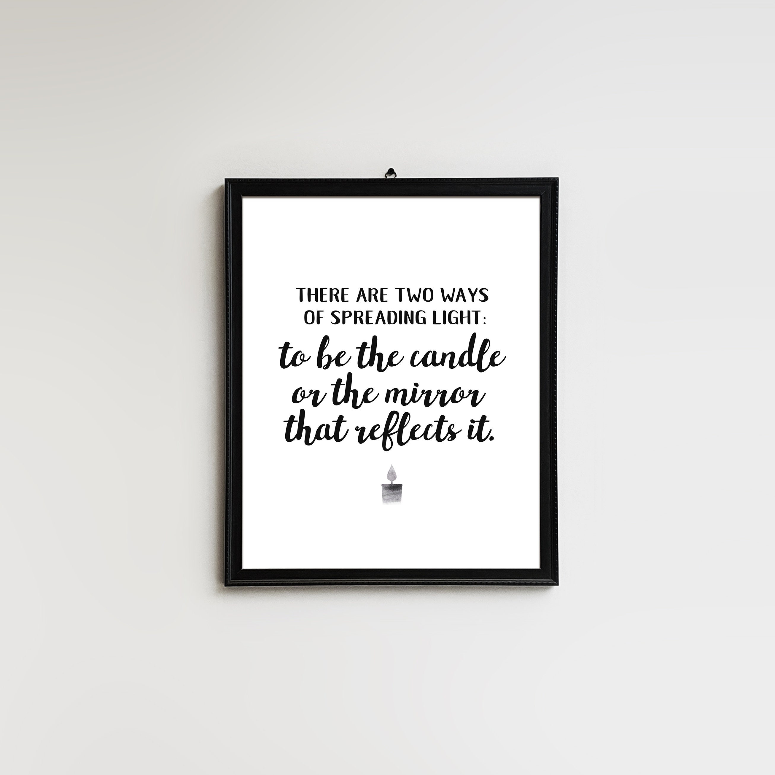 Custom Quote Print Famous Quotes Typography Print | Etsy