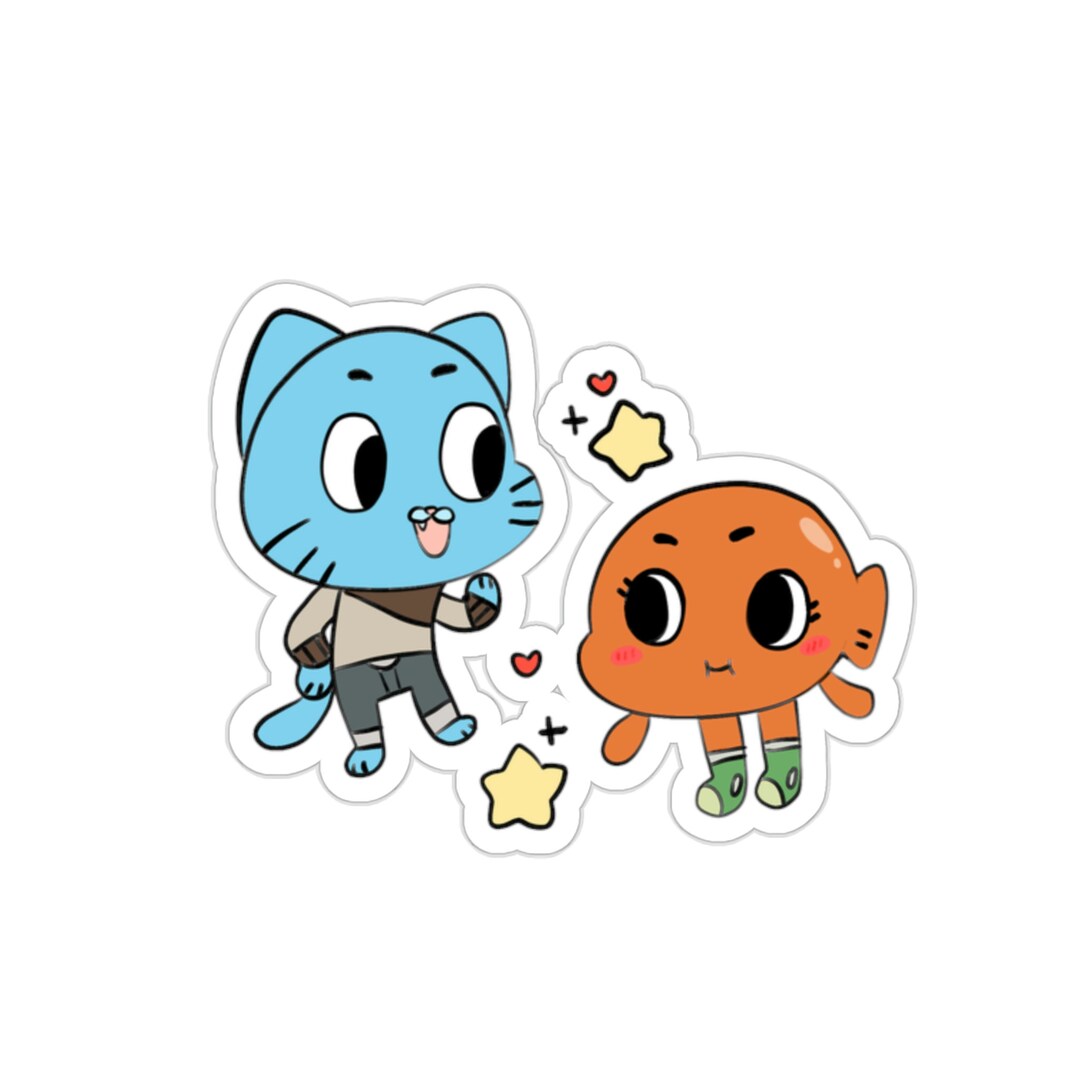 Amazing World Of Gumball Kiss Cut Stickers Etsy