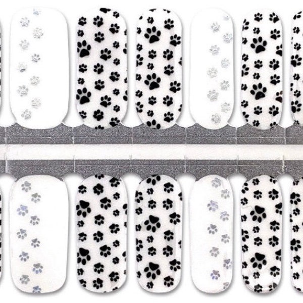 Paw Print Nails - Etsy