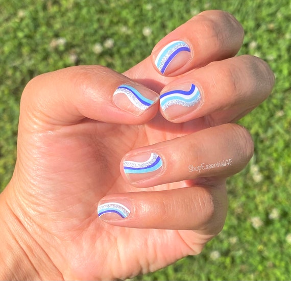 Swerve / Summer Nails / Nail Strips - Etsy