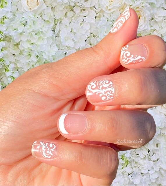 Bridal nail art stickers store