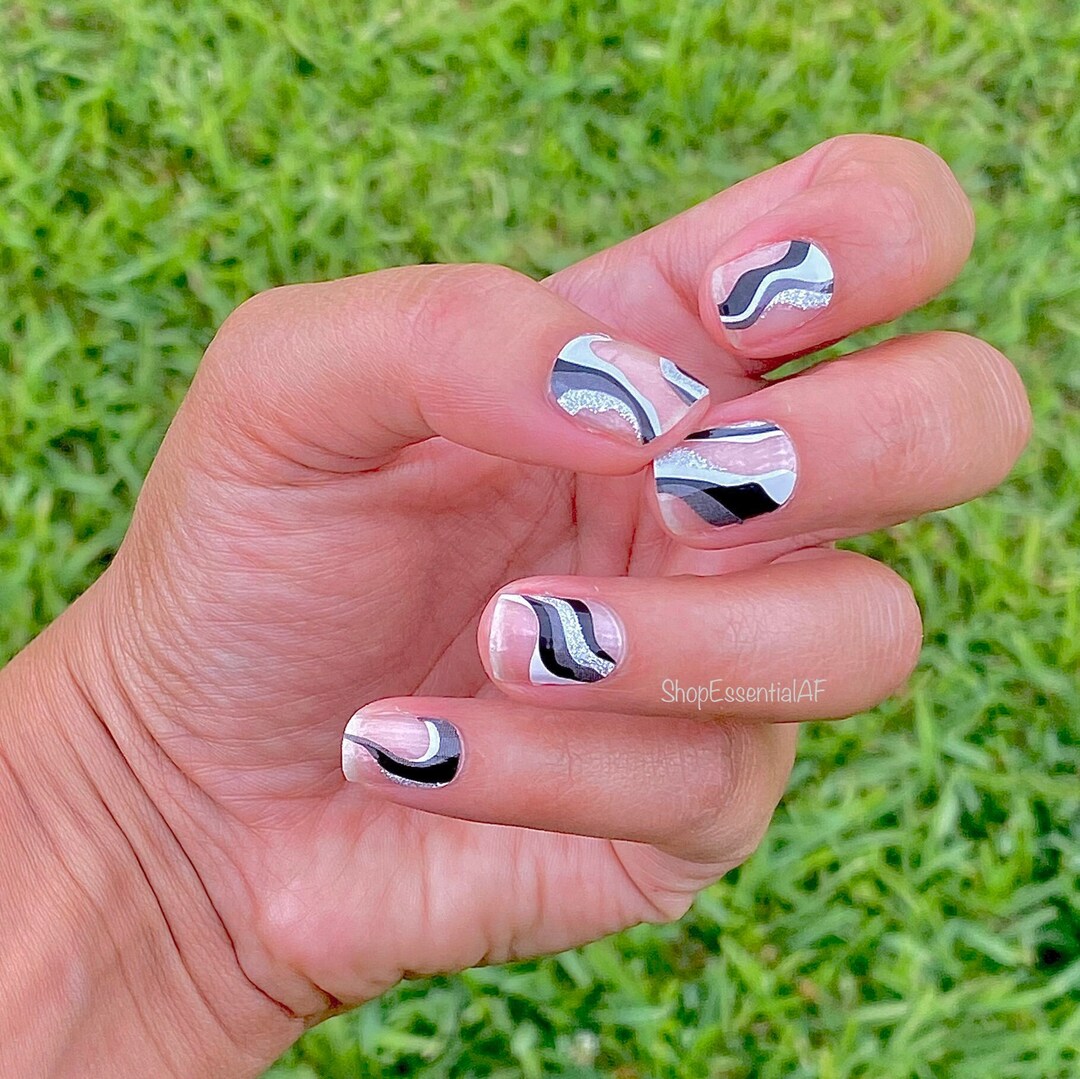 Vixen Nails, Halloween Nails, Transparent Nail Strips, Halloween Nail ...