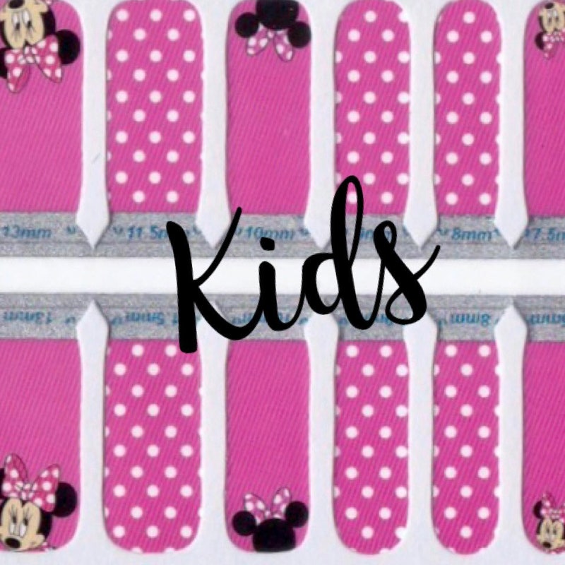 Kids Nail Wraps - Etsy