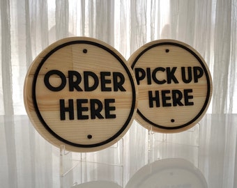 Order Pick up Sign - Etsy