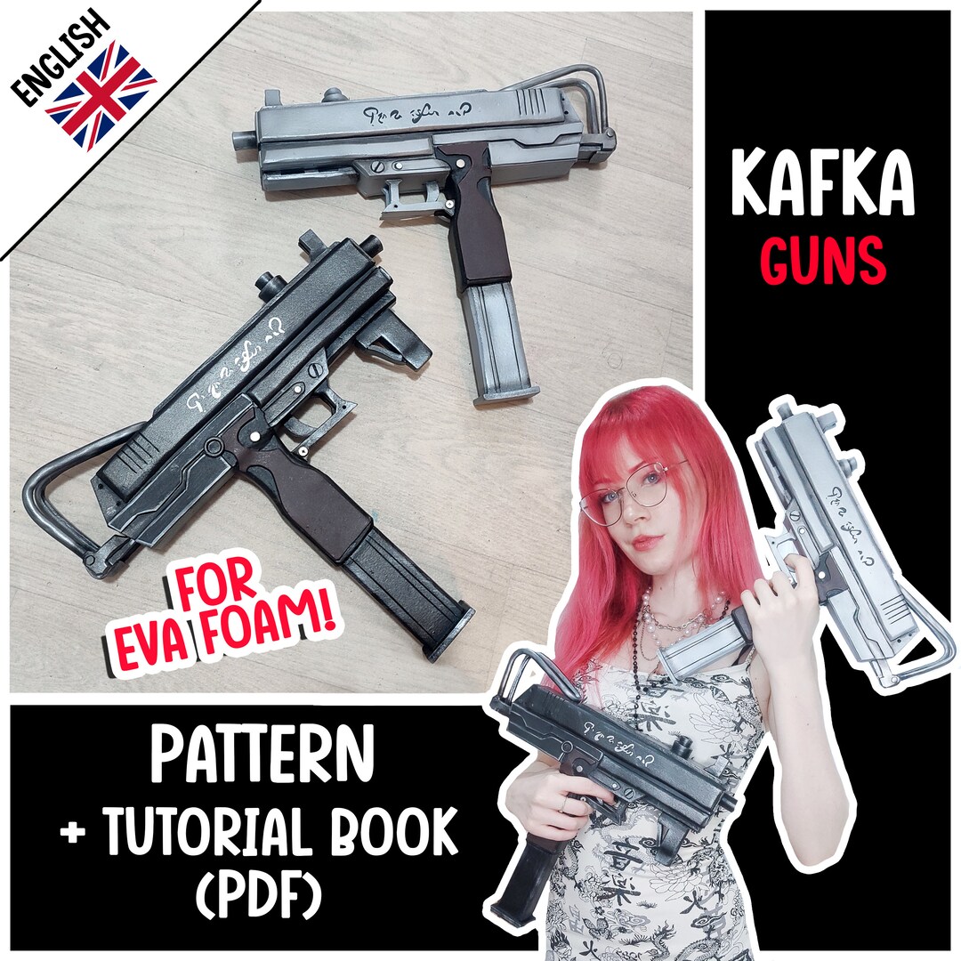 Kafka Honkaisr Guns - Cosplay EVA Foam Pattern: Printable PDF + PDF ...