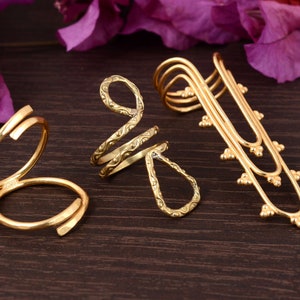 Gold Arthritis Rings, Swan Neck Rings, Trigger Finger Rings, Arthritis ...