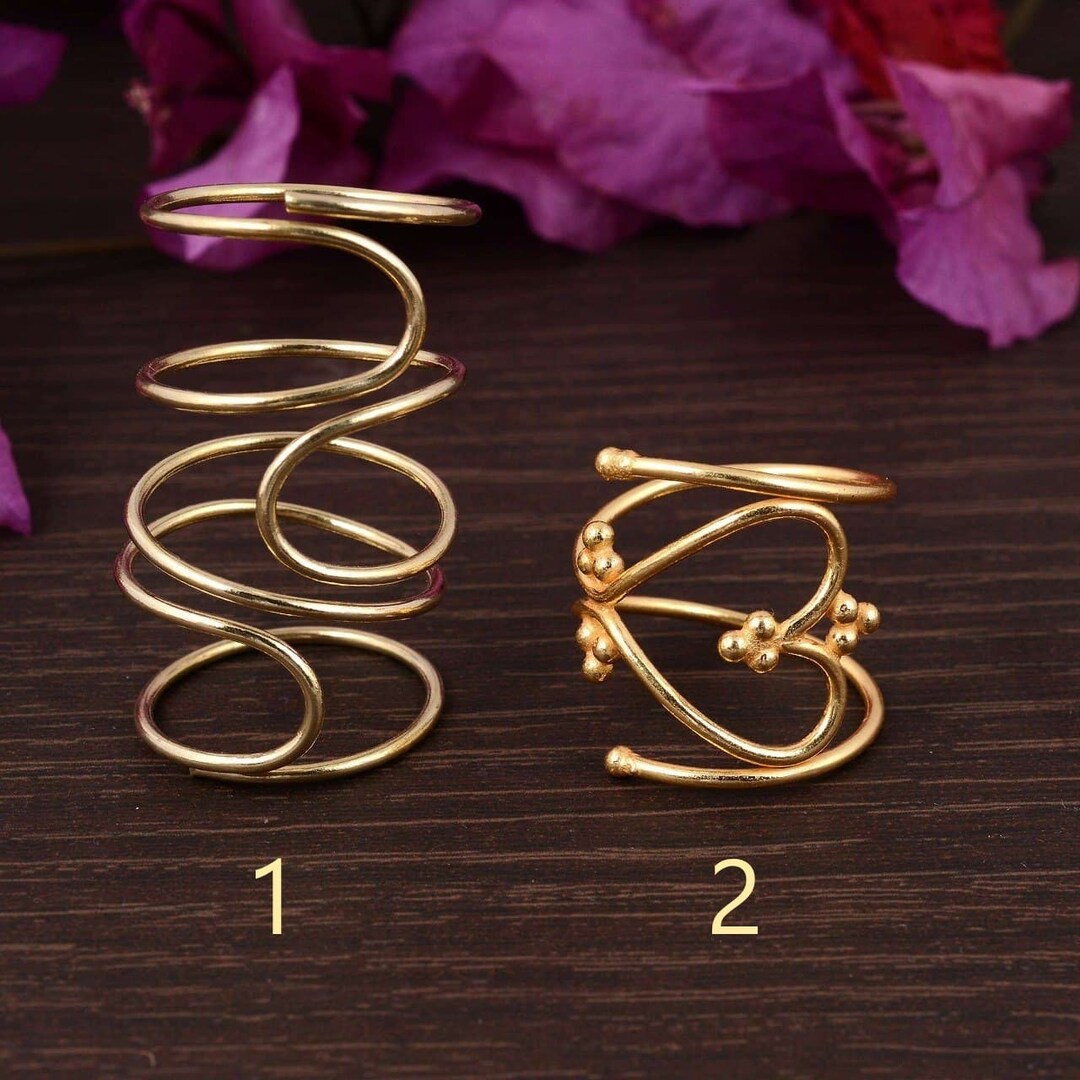 Arthritis Gold Rings for PIP and DIP Joints, Stacking Rings, Trigger ...
