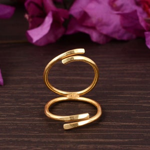 Gold Arthritis Rings, Swan Neck Rings, Trigger Finger Rings, Arthritis ...