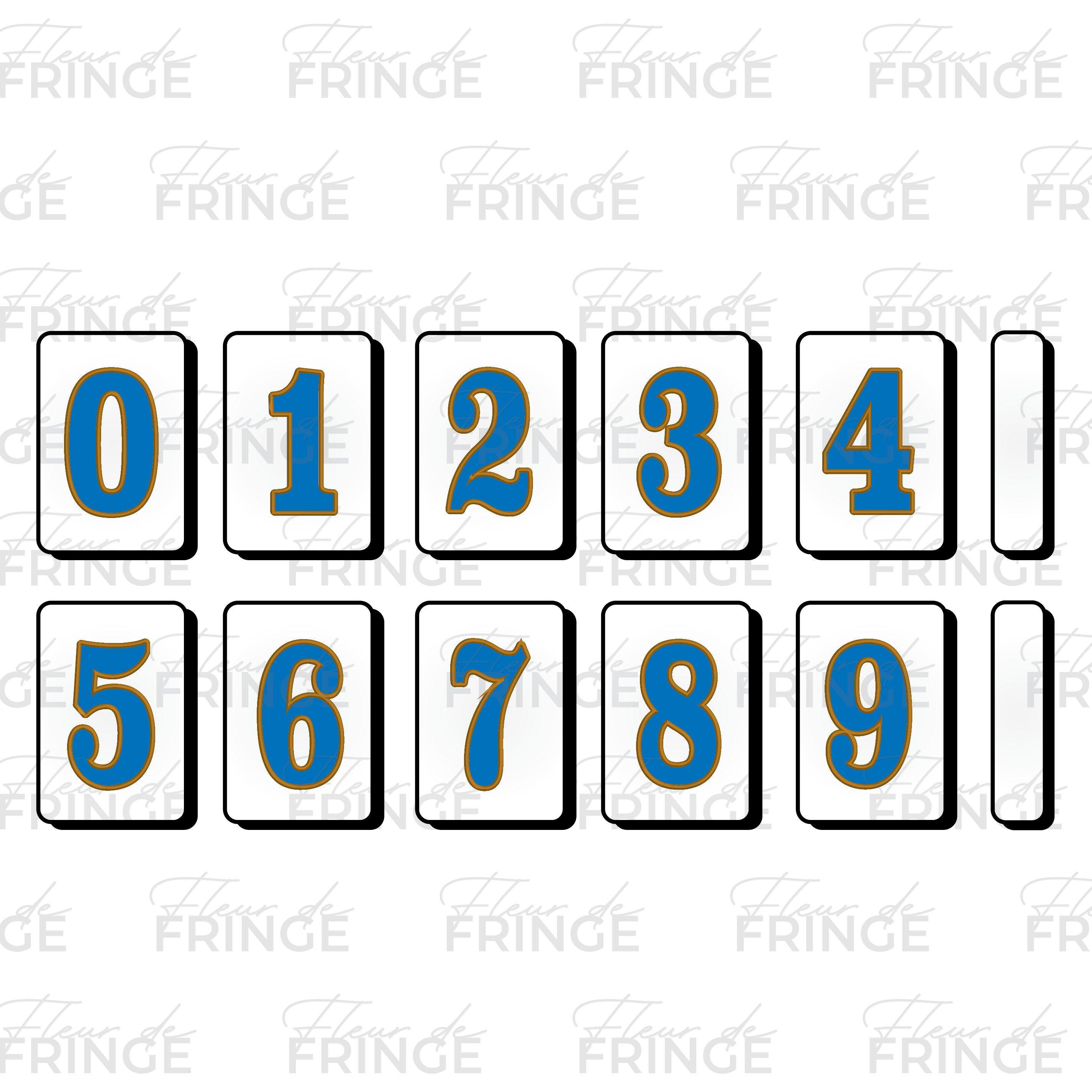 NOLA Street Tiles - Numbers, Instant Download // New Orleans ...