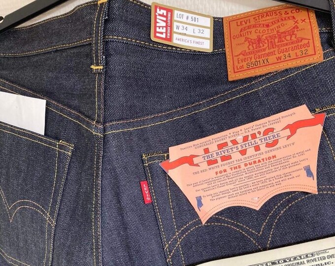 Levis 501 Selvedge Redline / 1944 S501XX 34/32 / Made in Japan ...