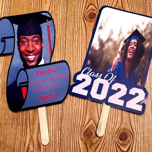 Graduation Fans, Class of 2024 Fan, Party Favor, Graduation Memorabilia ...