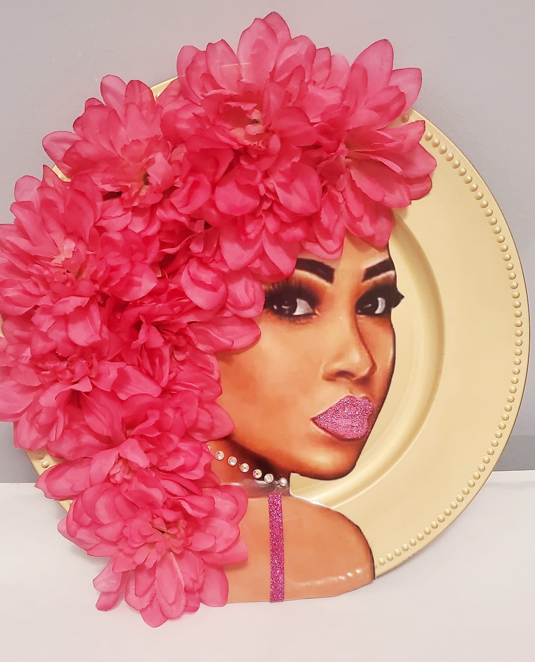 Custom Diva Charger Plate: Personalized Home Decor - Etsy