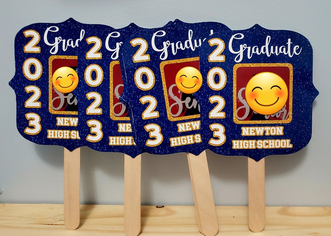 Graduation Fans, Class of 2024 Fan, Party Favor, Graduation Memorabilia ...