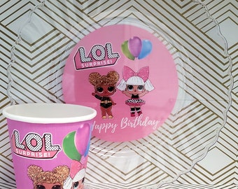 Custom Party Plates - Etsy