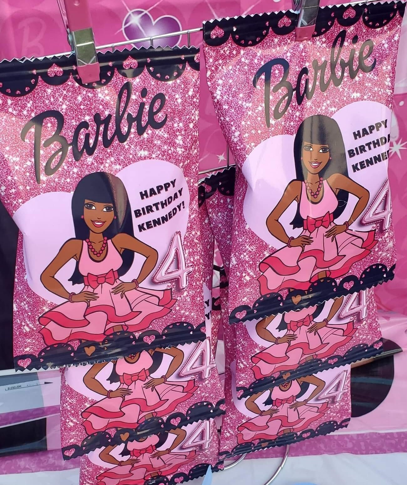 Custom Party Chip Bags, Party Favors, Chip Bag - Etsy