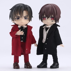 Winter Clothes Long Trench Coat Overcoat Nendoroid Clothes Obitsu11 1 ...