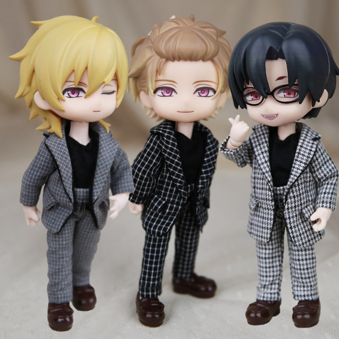 3pcs/set Obitsu11 Suit Uniform Clothes Nendoroid Pants Suit T-shirt Set ...