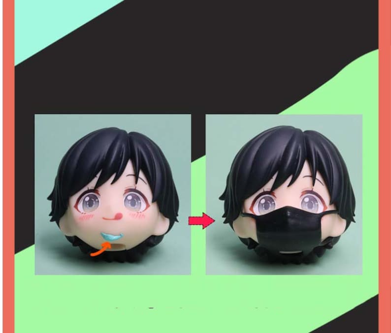 Obitsu11 Nendoroid GSC Face Mask for Photography | Etsy