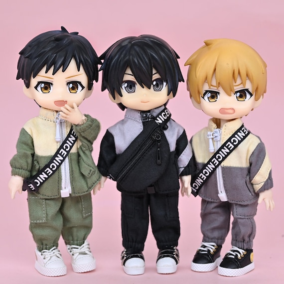 Obitsu11 Clothes Nendoroid Jacket Pants Belt Bag Cheat Bag Set - Etsy