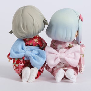Obitsu11 Doll Clothes Japanese Kimono Set for OB11,1/12 BJD SD Doll ...