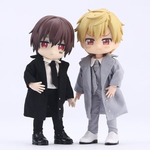 Winter Clothes Long Trench Coat Overcoat Nendoroid Clothes Obitsu11 1 ...