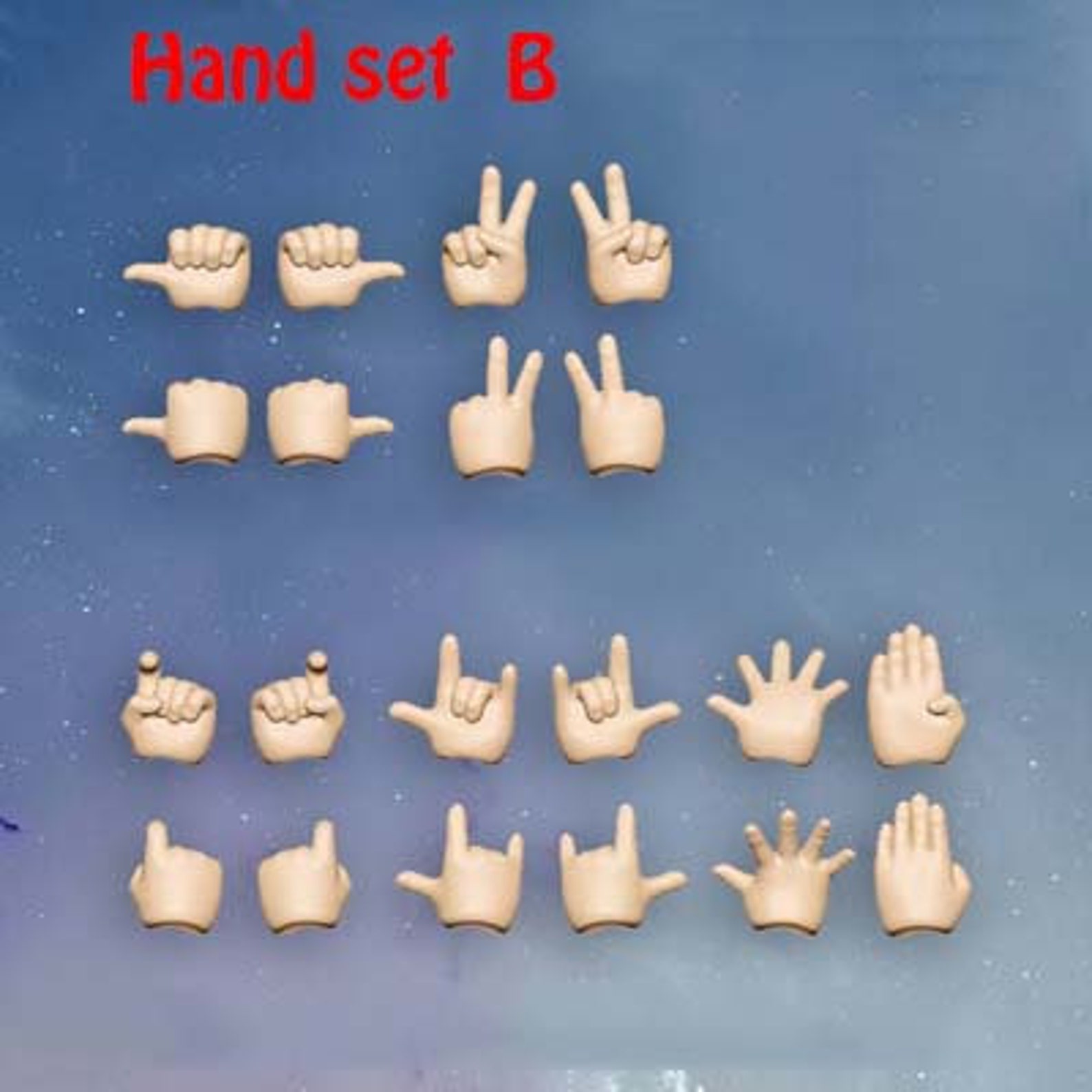 5 Colors YMY Body Doll Body Obitsu Nendoroid Scale Body Parts | Etsy