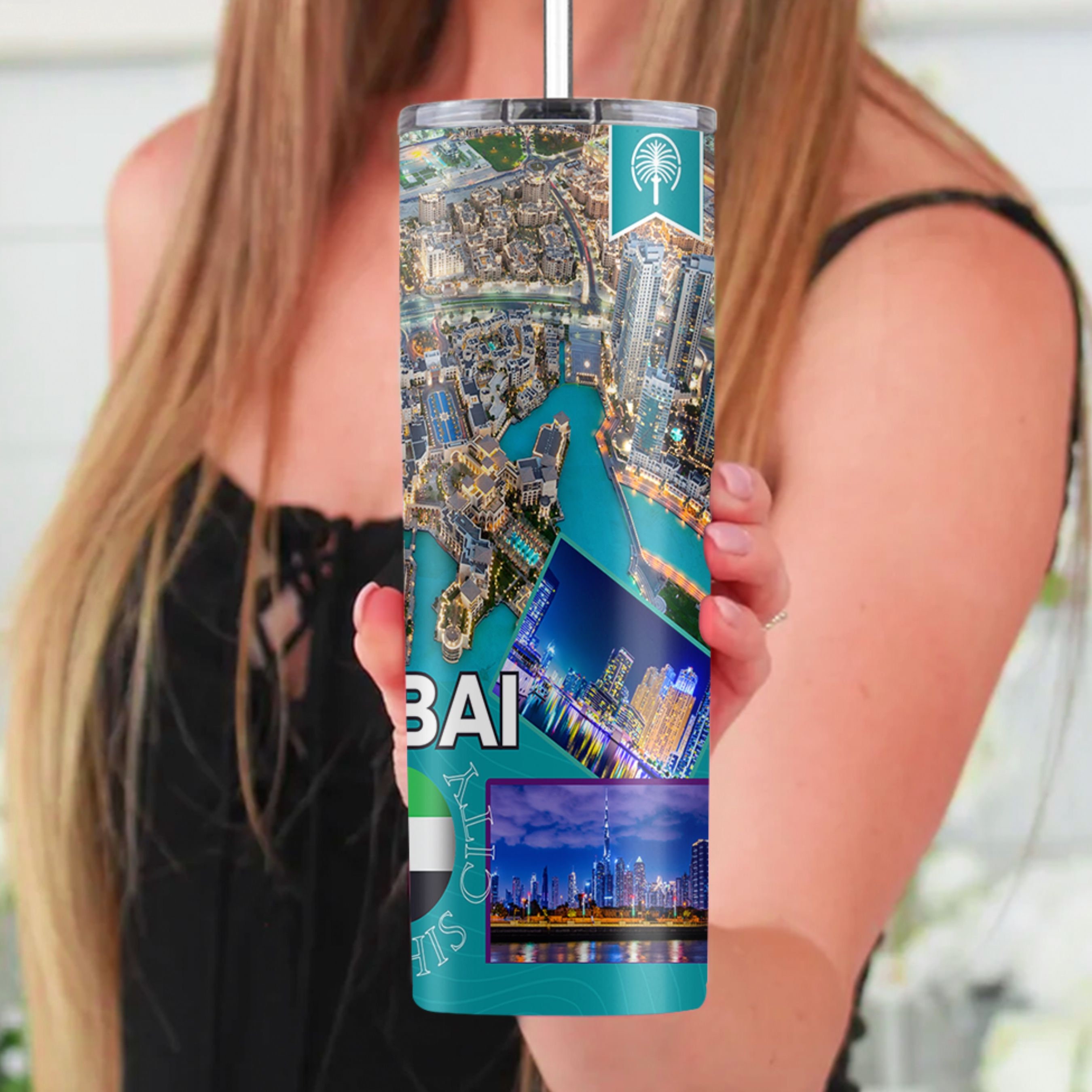 Dubai 20oz Tumbler Wrap 20oz Sublimation Design PNG - Etsy
