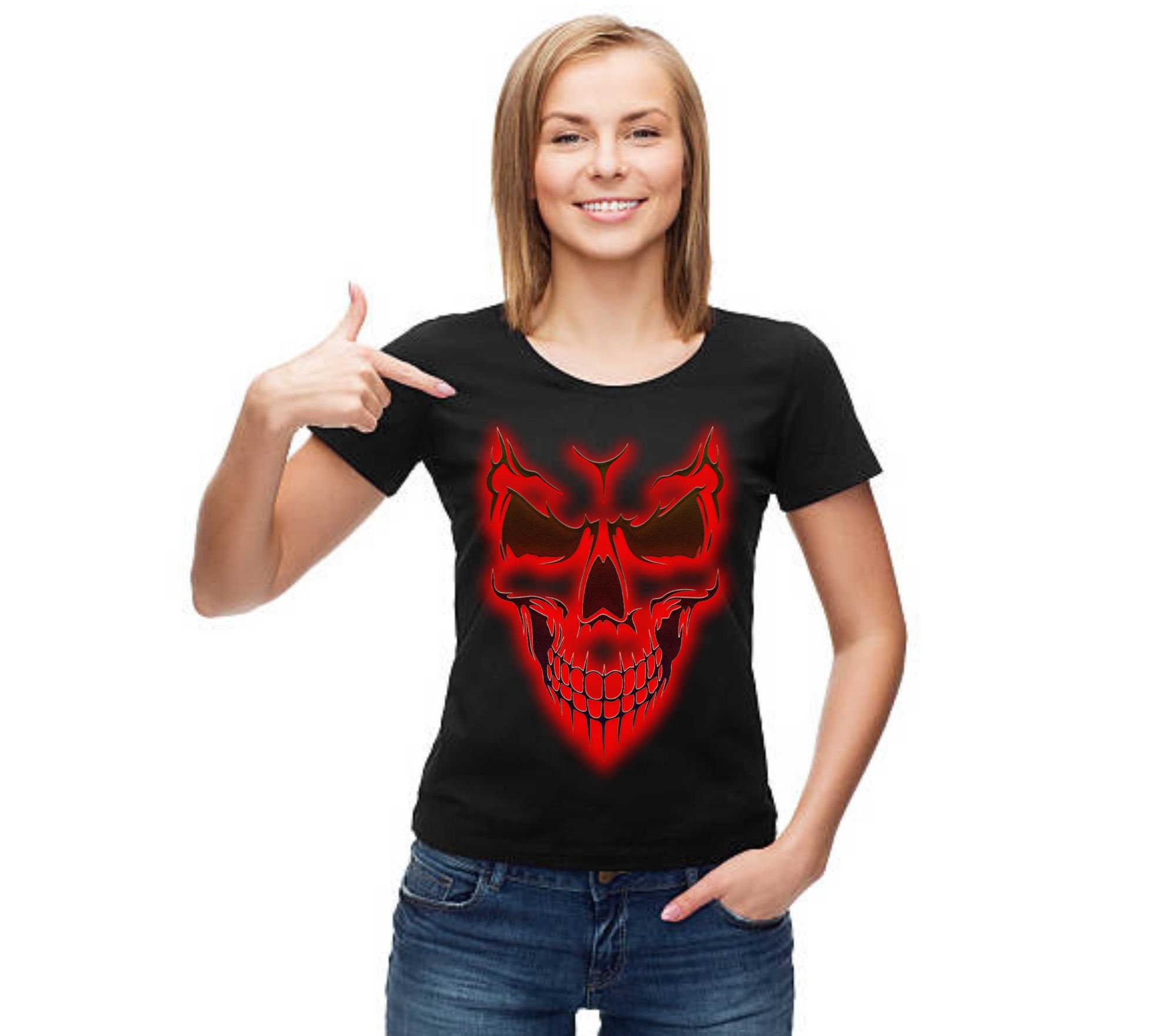 Red Skull PNG 300 DPI Transparent Background, Sublimation Design ...