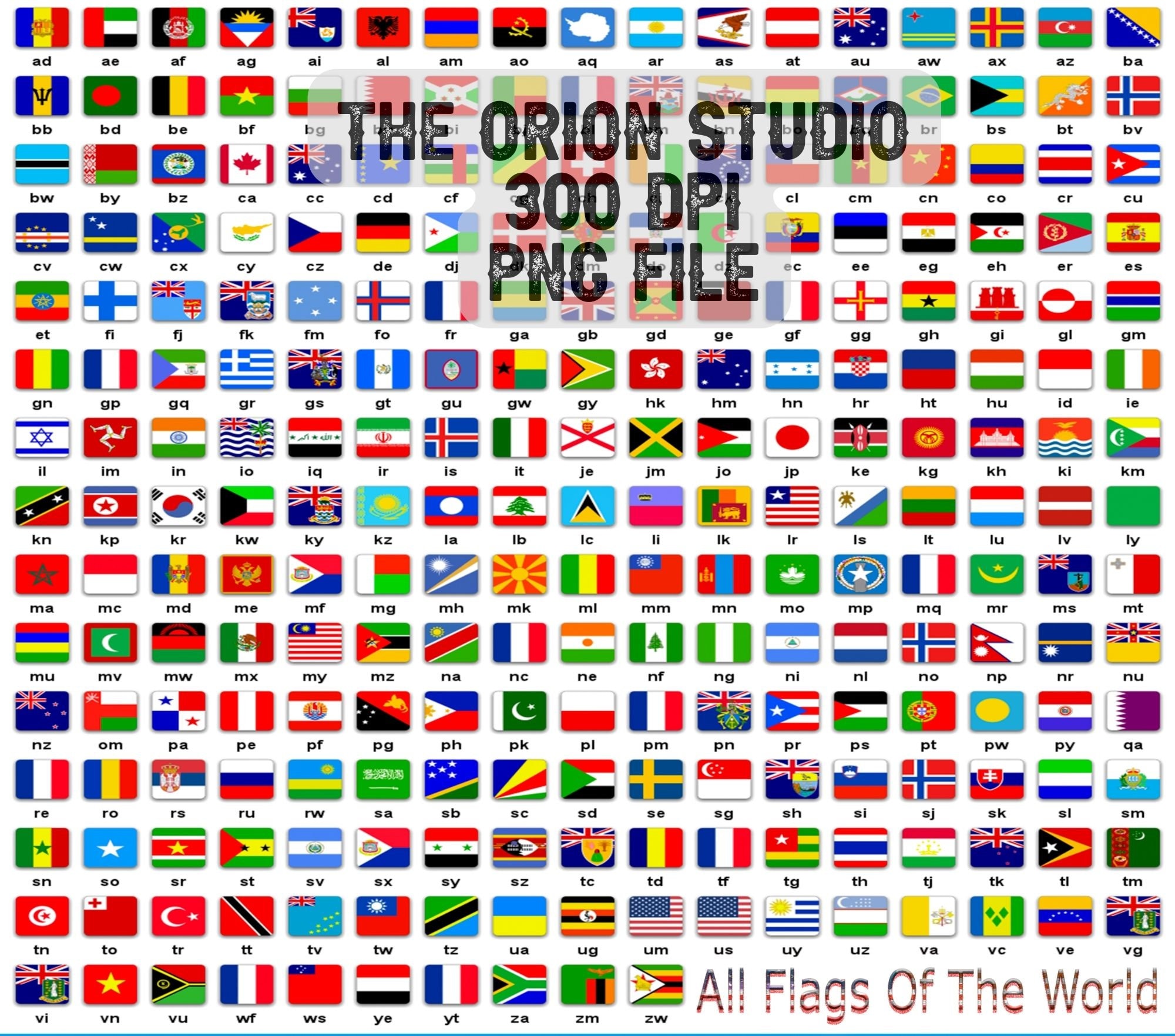 Flags Of The World Countries List
