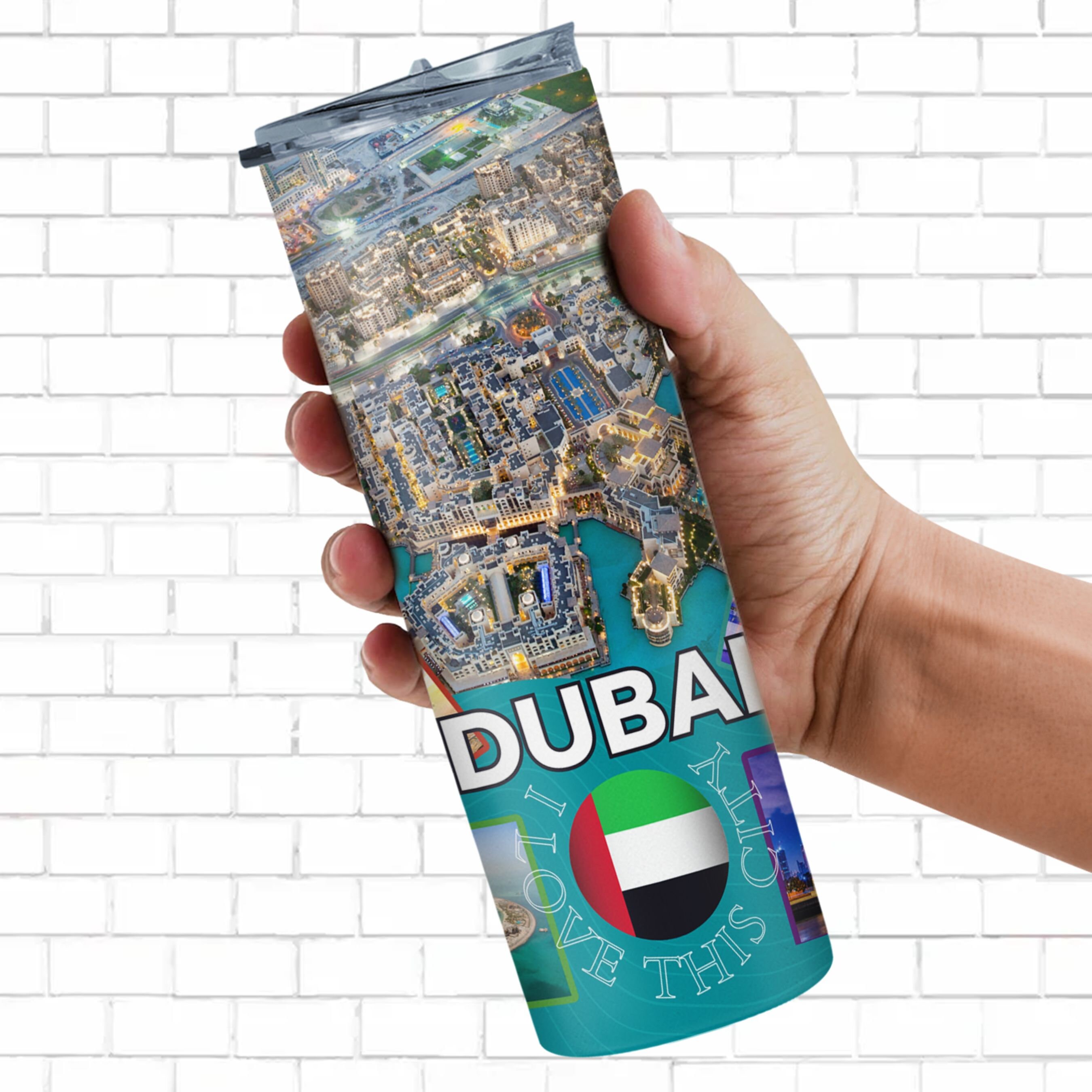 Dubai 20oz Tumbler Wrap 20oz Sublimation Design PNG - Etsy
