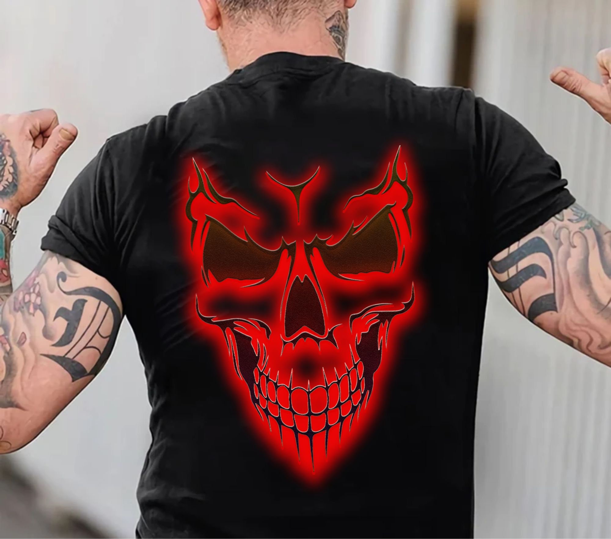 Red Skull PNG 300 DPI Transparent Background, Sublimation Design ...