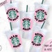 Bride Svg Bundle, Bridesmaid Svg, Wedding Party Svg for Starbucks Venti ...