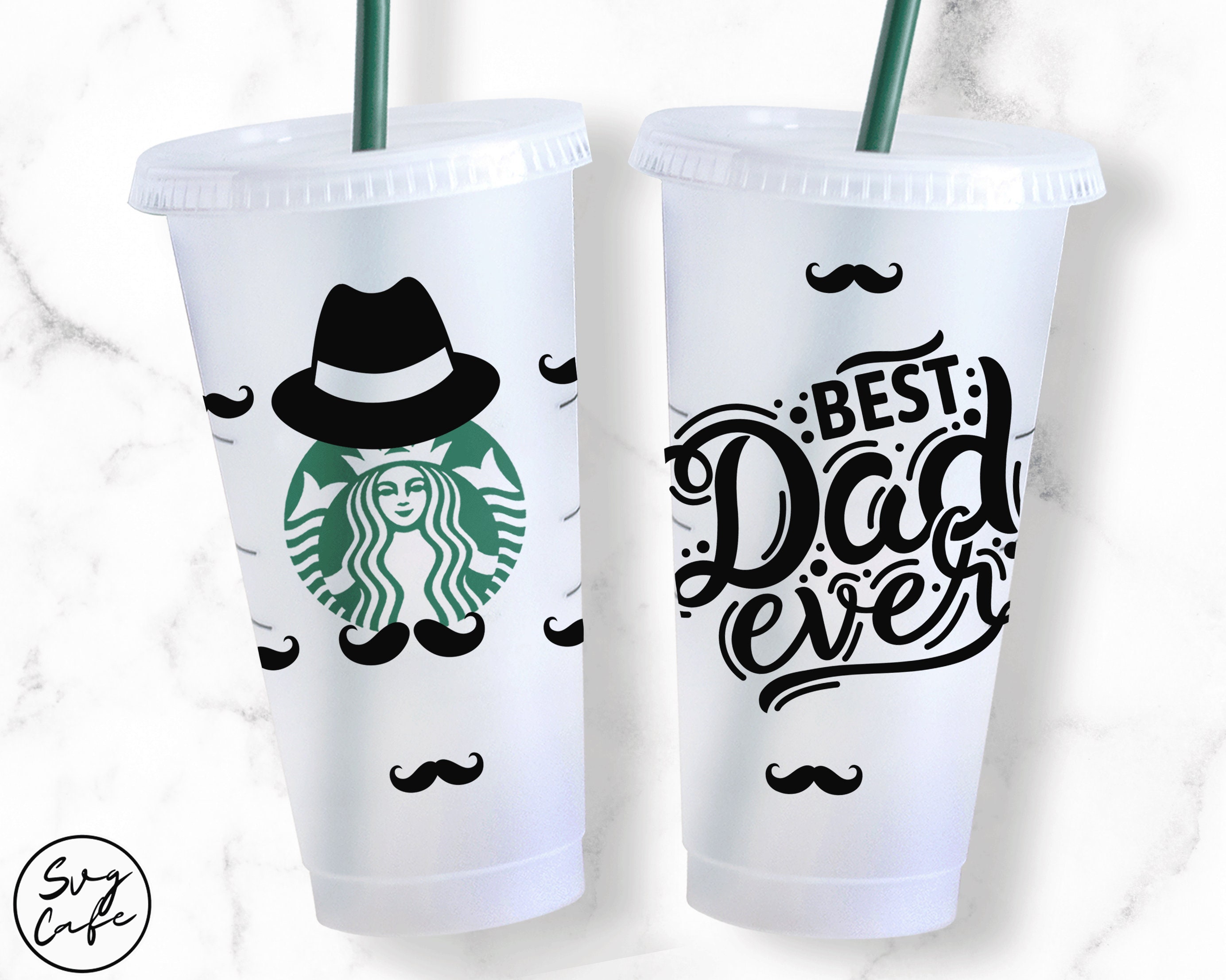 24oz Venti Cold Cup Father's Day Design for Starbucks Cup - Etsy
