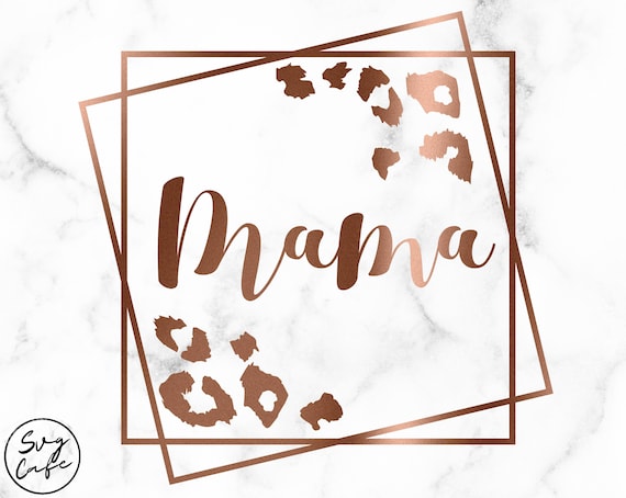 Mama SVG PNG DXF Mama Square Svg Cut Files for Cricut Files | Etsy