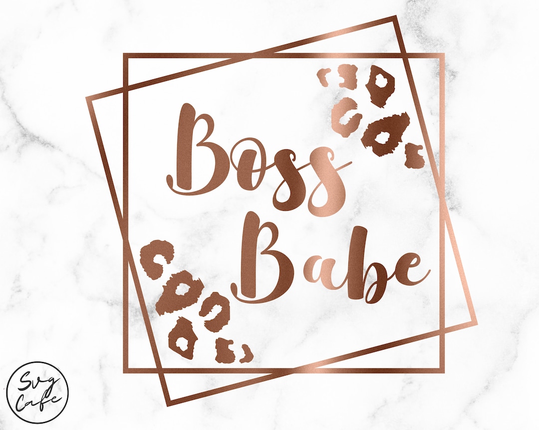 Boss Babe Svg Png Dxf - Etsy