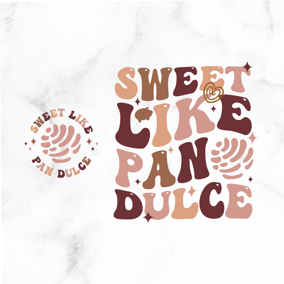 Sweet Bread, Pan Dulce Svg Png Dxf for Cutting or Printing, Mexican ...