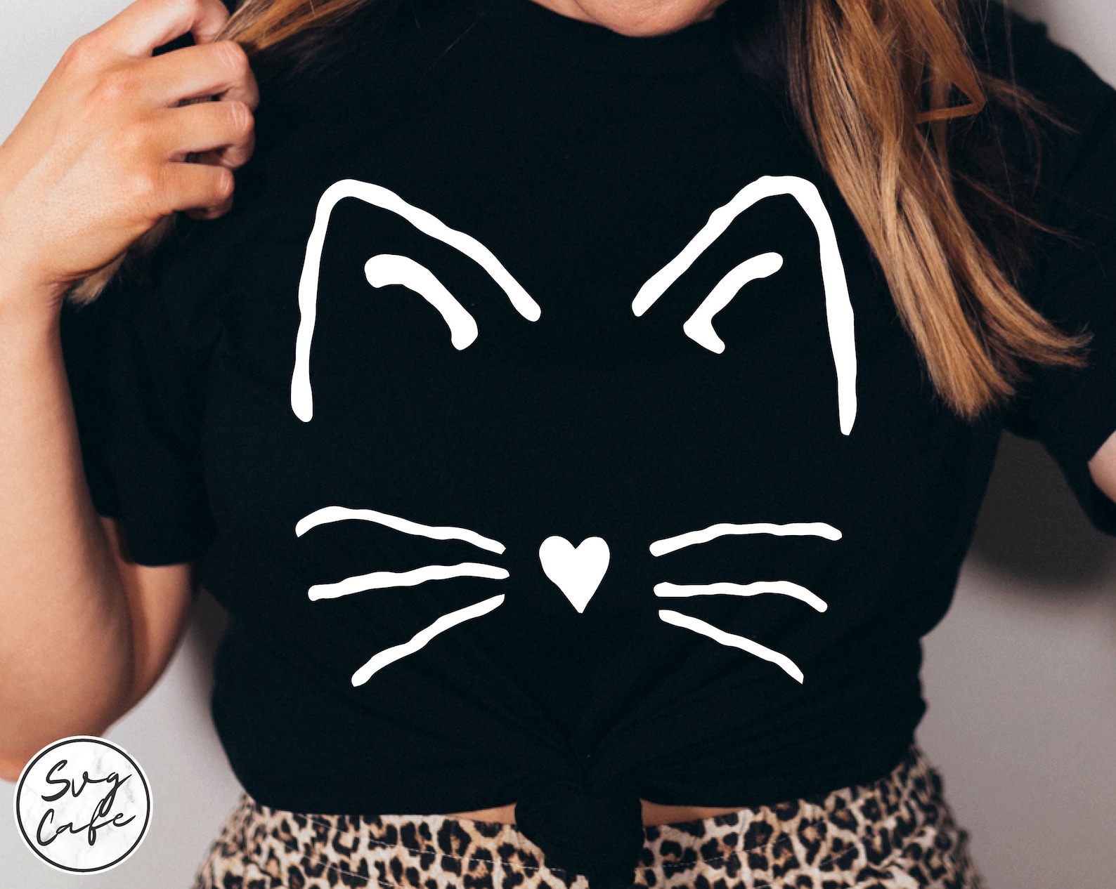 Cat Face Svg Cat Ears Svg Png Dxf - Etsy