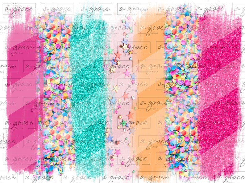 Brush Stroke Set Sublimation PNG, Paint Stroke Background Sublimation ...