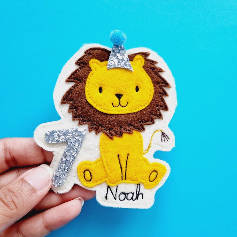 First Birthday Badge - Etsy UK
