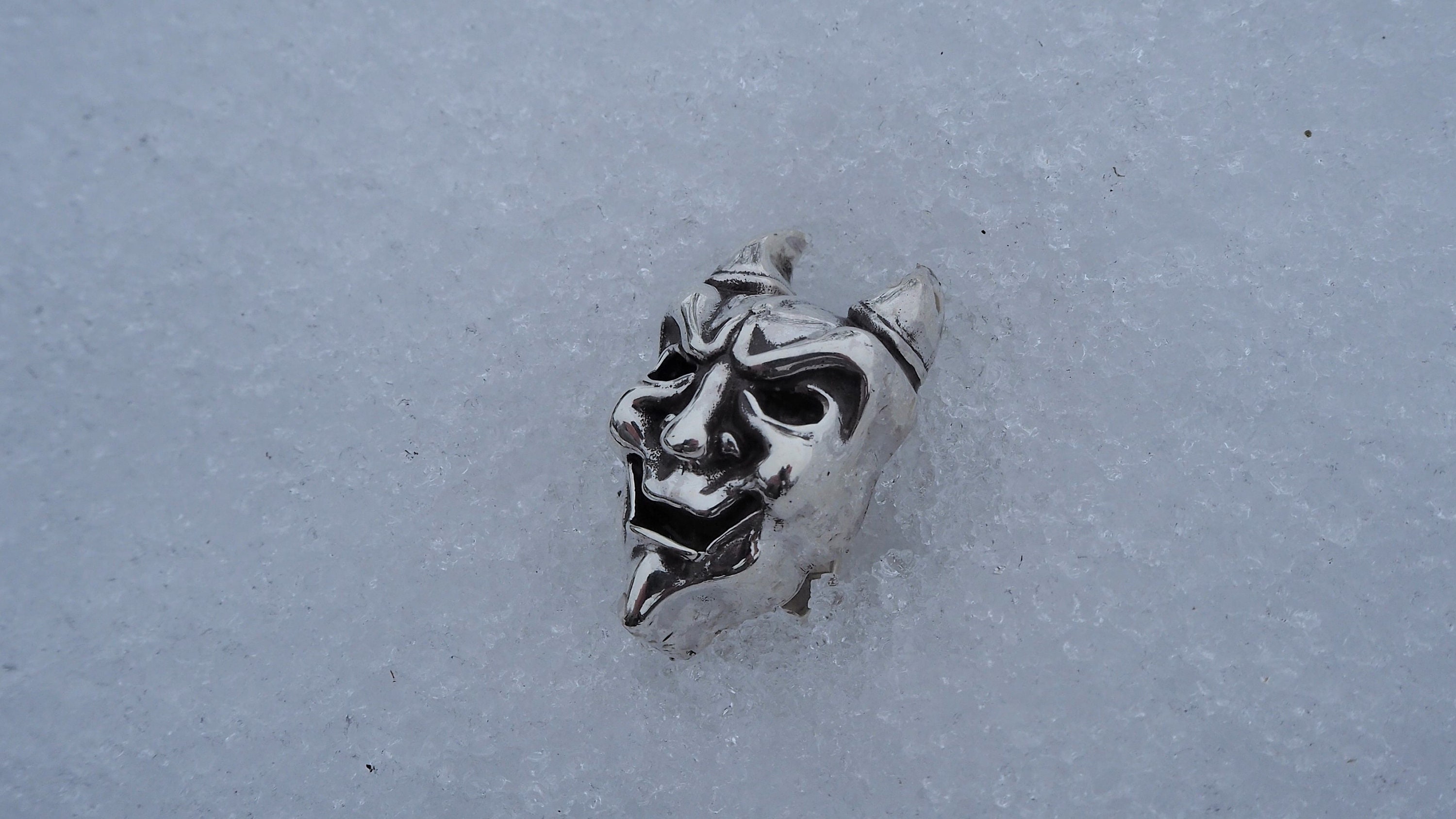 Expanse Amos Silver Oni Mask - Etsy