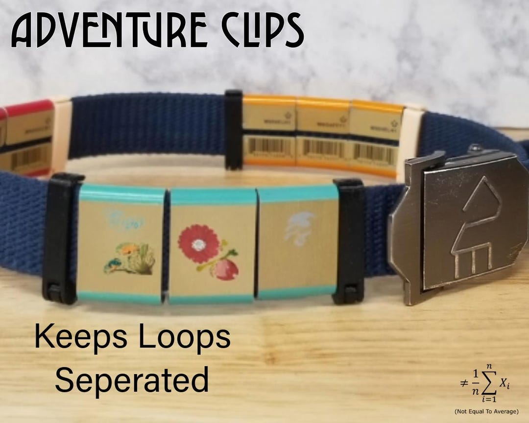 Adventure Loop Clip: Scout Web Belt Accessory - Etsy