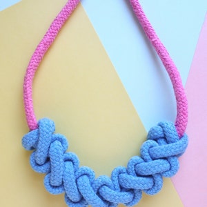 Macrame Necklace Kit - Craft Kit - Macrame Kit- Lazy Millipede Necklace ...