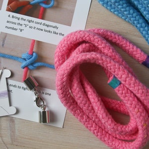 Macrame Necklace Kit - Craft Kit - Macrame Kit- Lazy Millipede Necklace ...