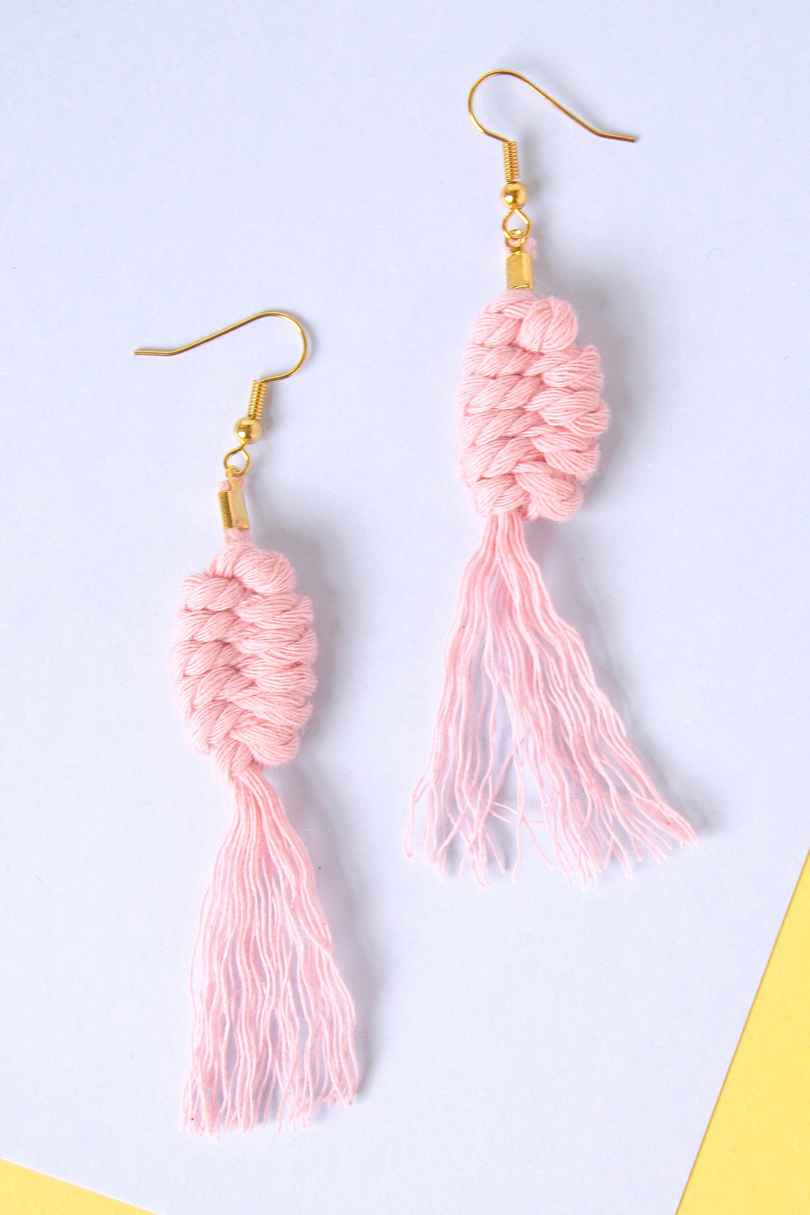 Woven Necklace DIY, Macrame Necklace Pattern Tutorial, DIY Macrame ...