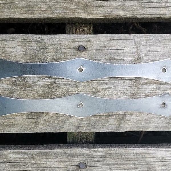 Rustic Metal Straps - Etsy