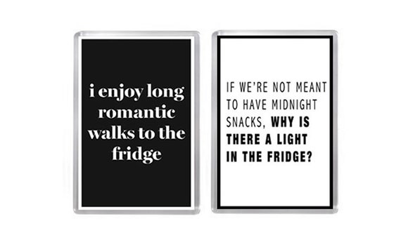 FUNNY FRIDGE QUOTES novelty gift 3 themed fridge magnet set - Etsy